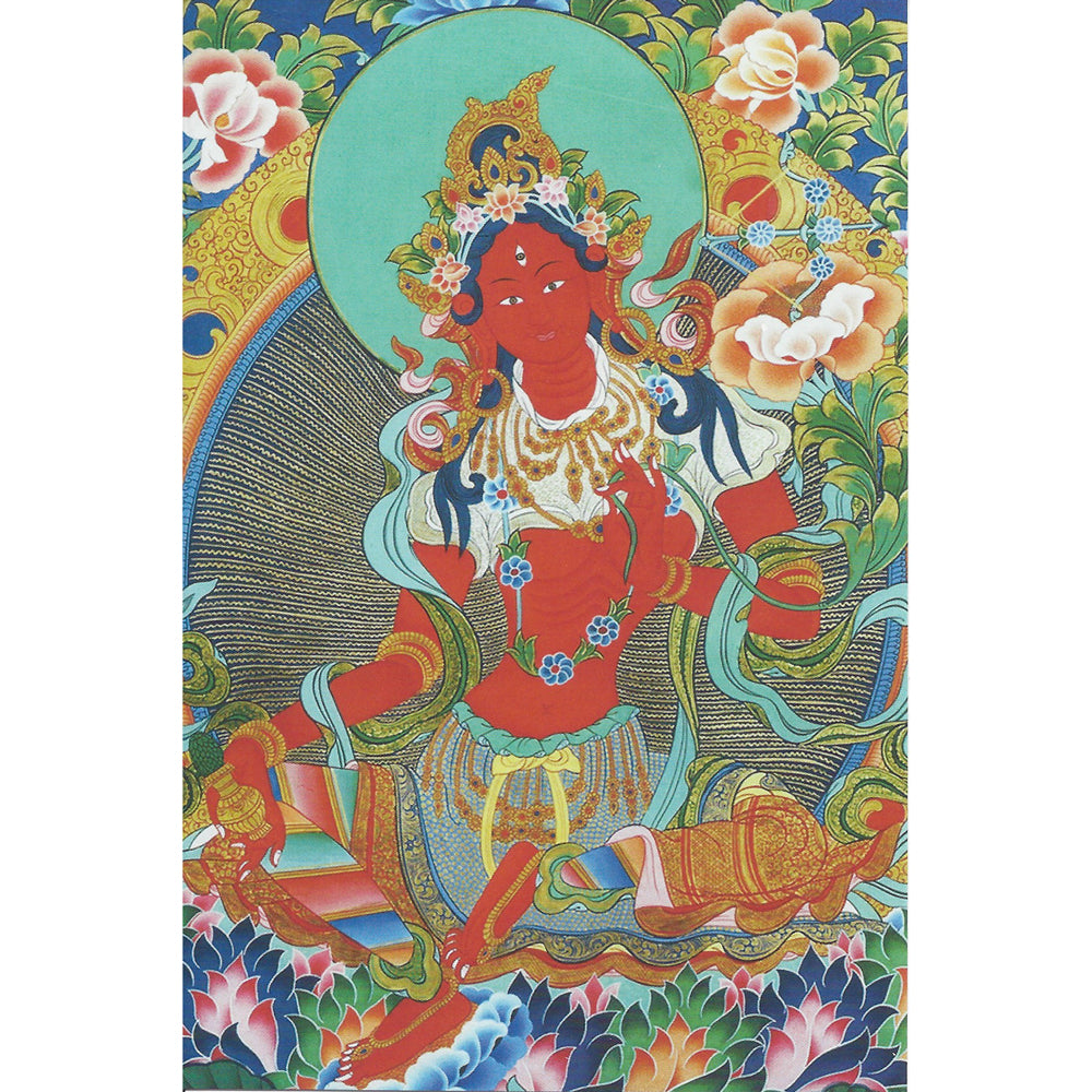 Buy Red Tara Card Online – Tibetan Treasures